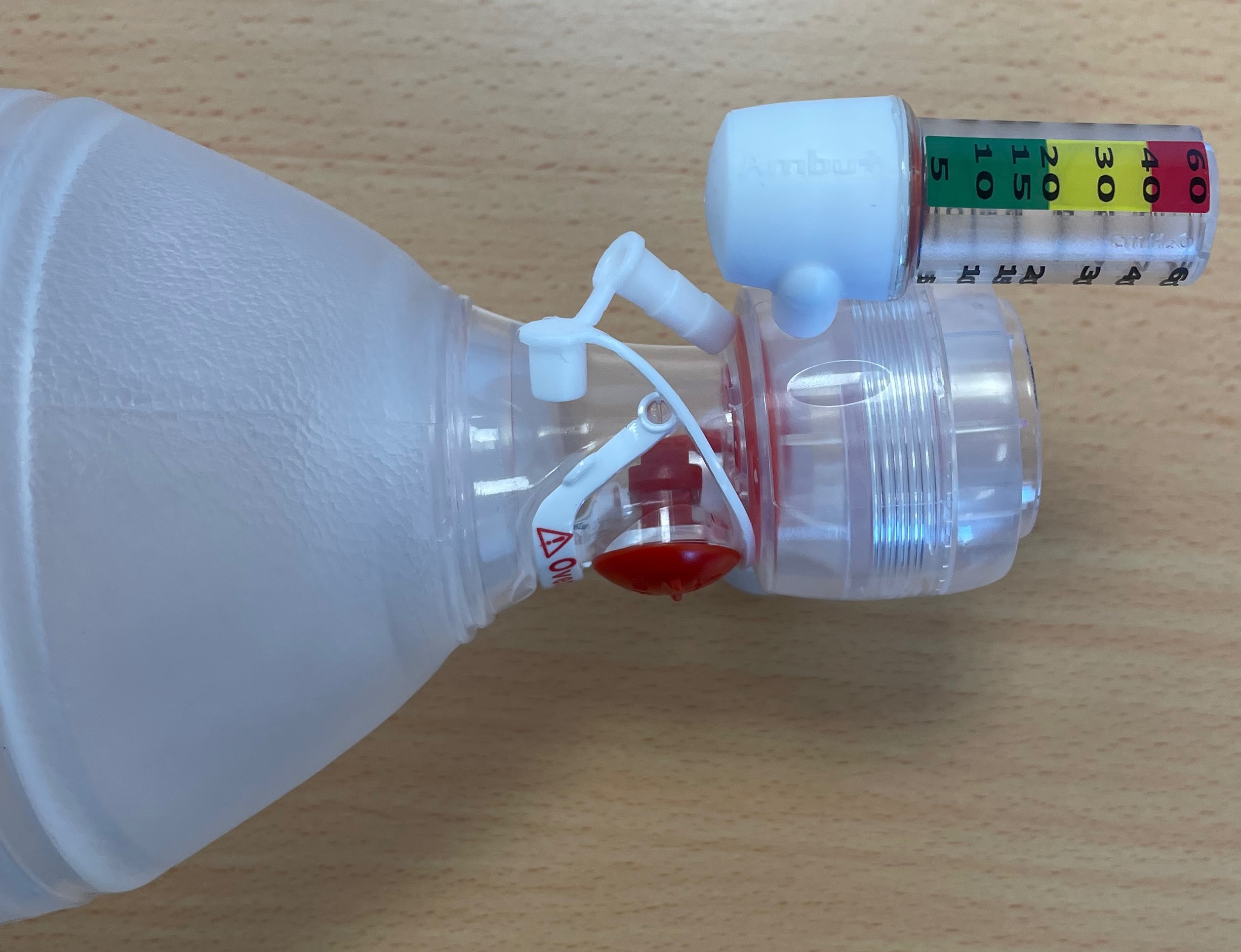 Abdeckung Manometeranschluss Ambu Spur II-Kinder-Beatmungsbeutel